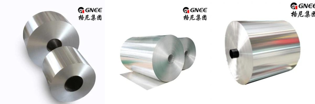 Large aluminum foil roll